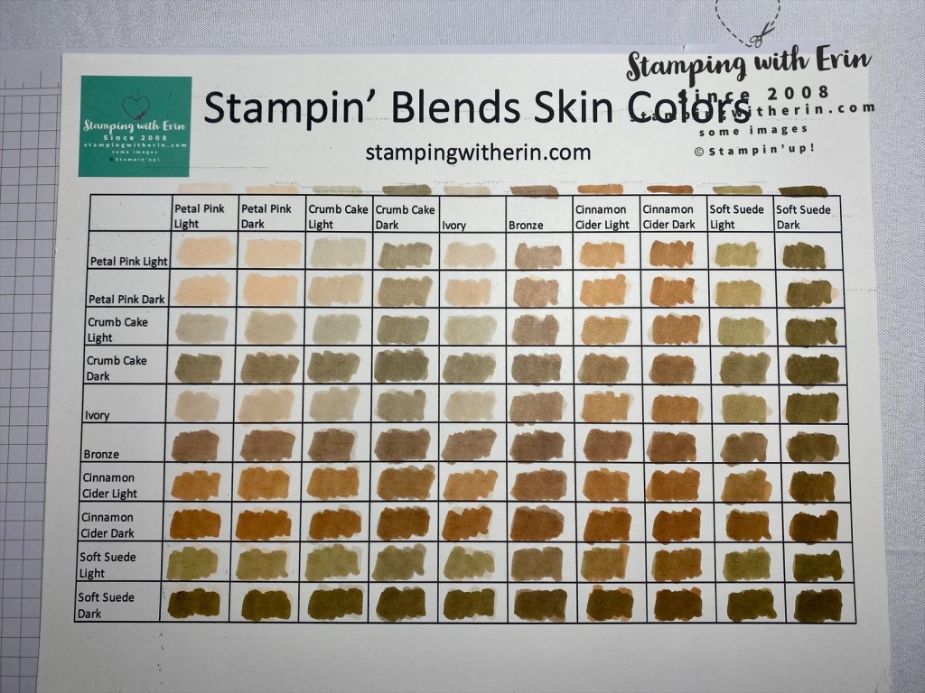Stampin’ Blends for Skin Colors! - Stamping with Erin